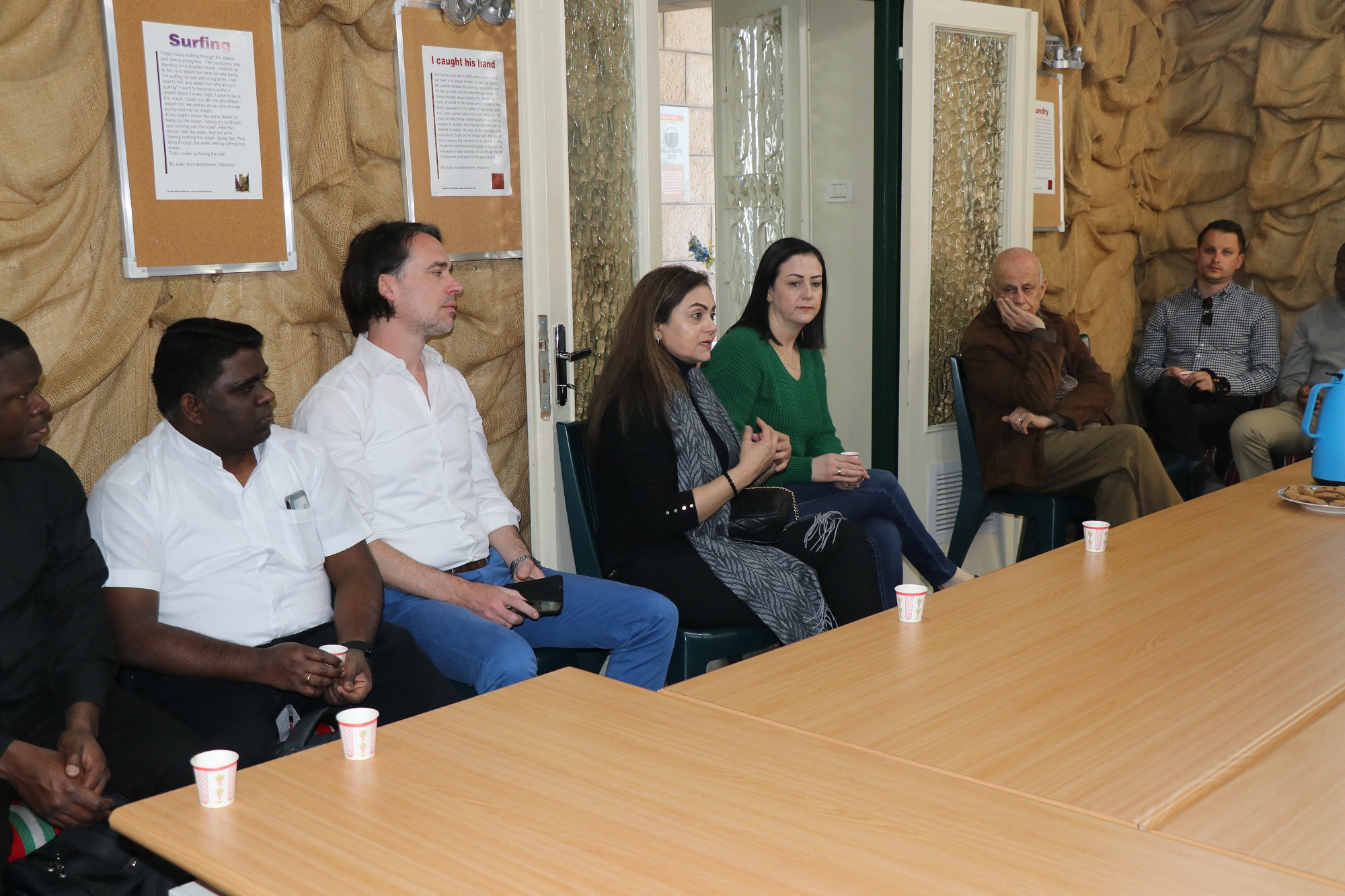 German Group Visit to the AEI - Arab Educational Institute – Pax Christi